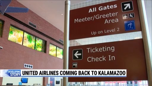 United Airlines returns to Kalamazoo – Battle Creek International ...