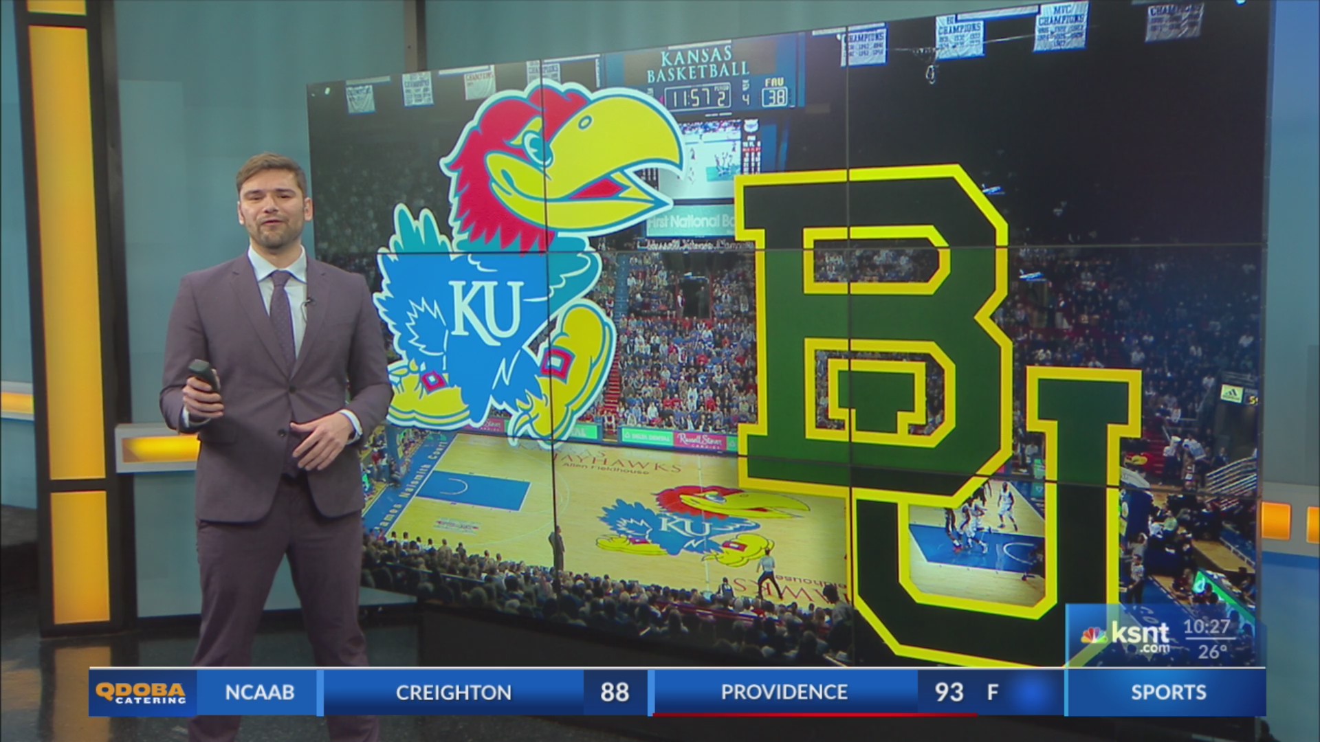Kansas Jayhawks take down Baylor Bears inside The Phog – KSNT 27 News