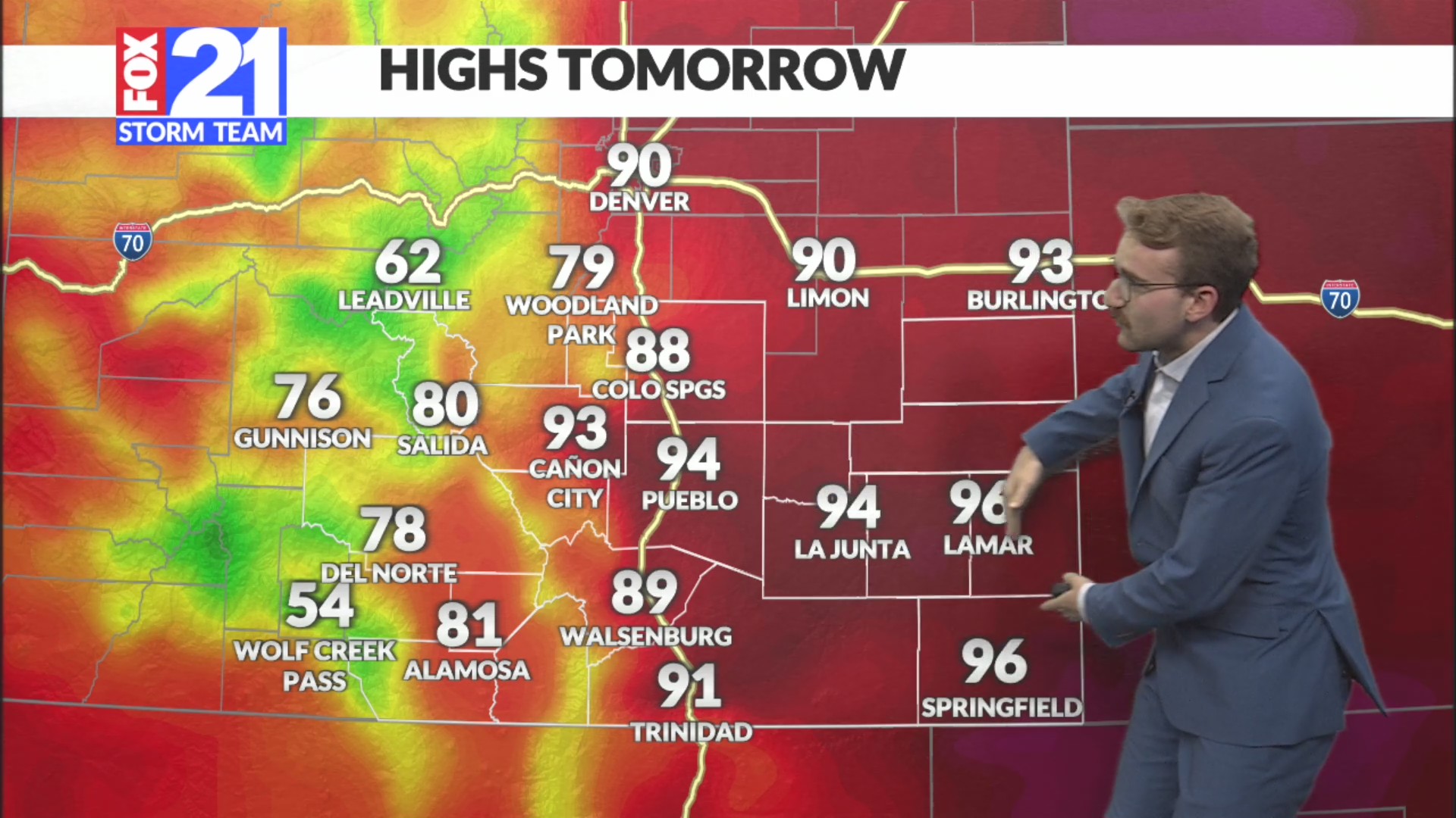 Storm Team Forecast – March 20 – FOX21 News Colorado