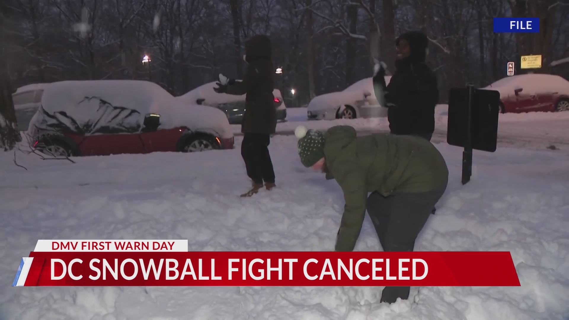 DC Snowball Fight Canceled – DC News Now | DC, Virginia, Maryland News ...