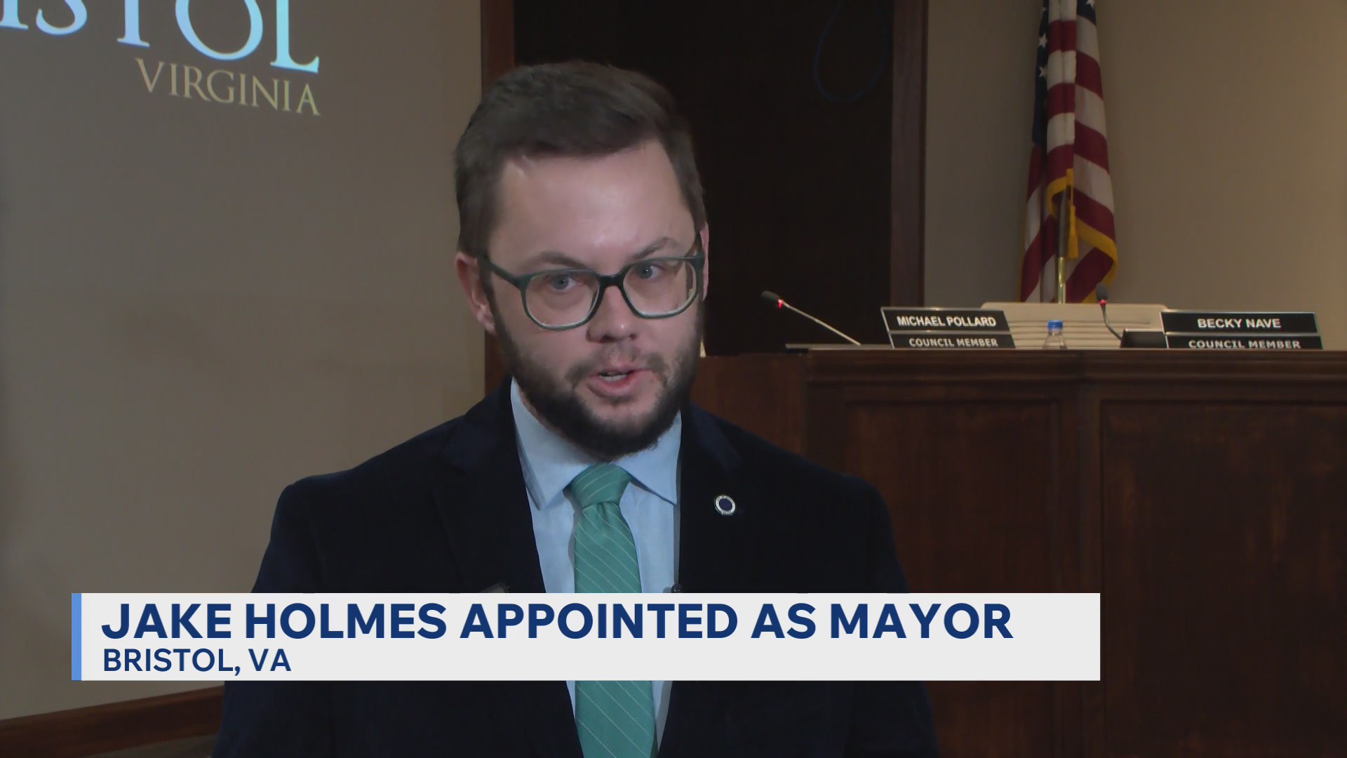 Jake Holmes appointed Bristol, Va. mayor – WJHL | Tri-Cities News & Weather