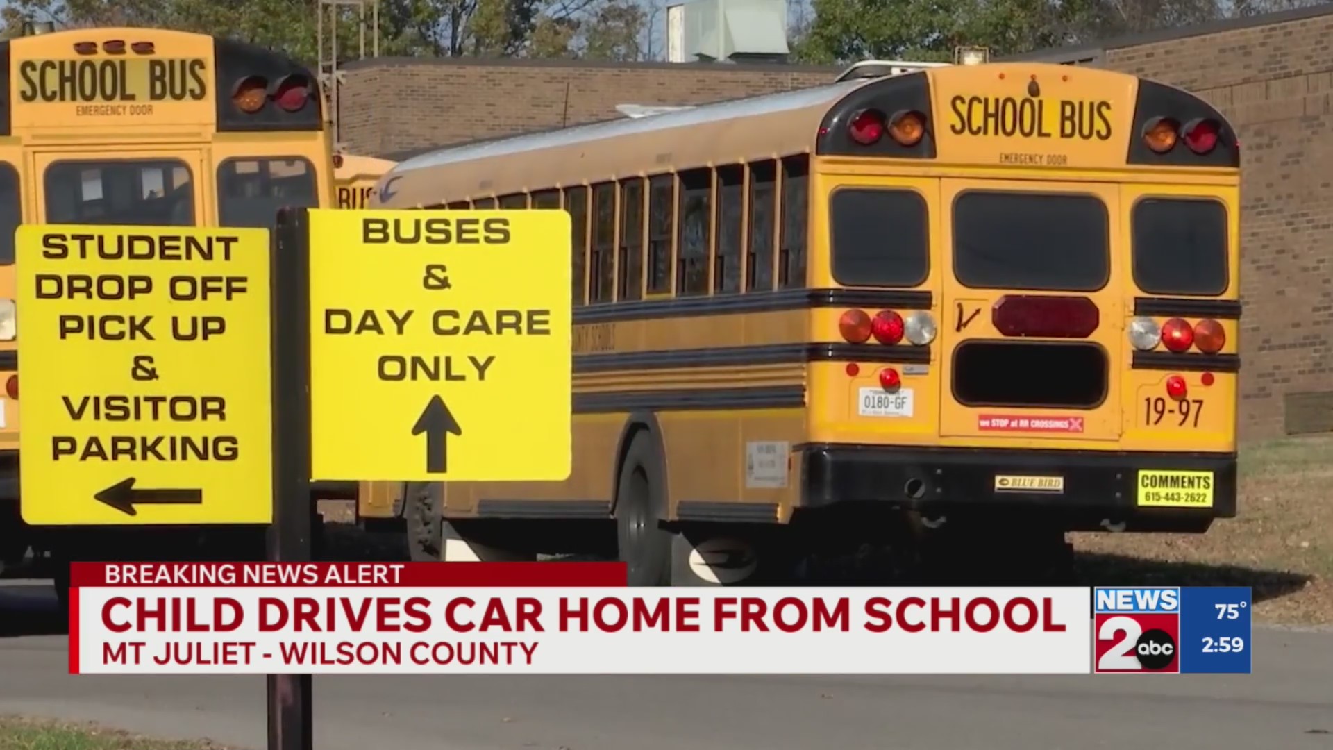 10-year-old drives car home from Wilson County school, police say ...