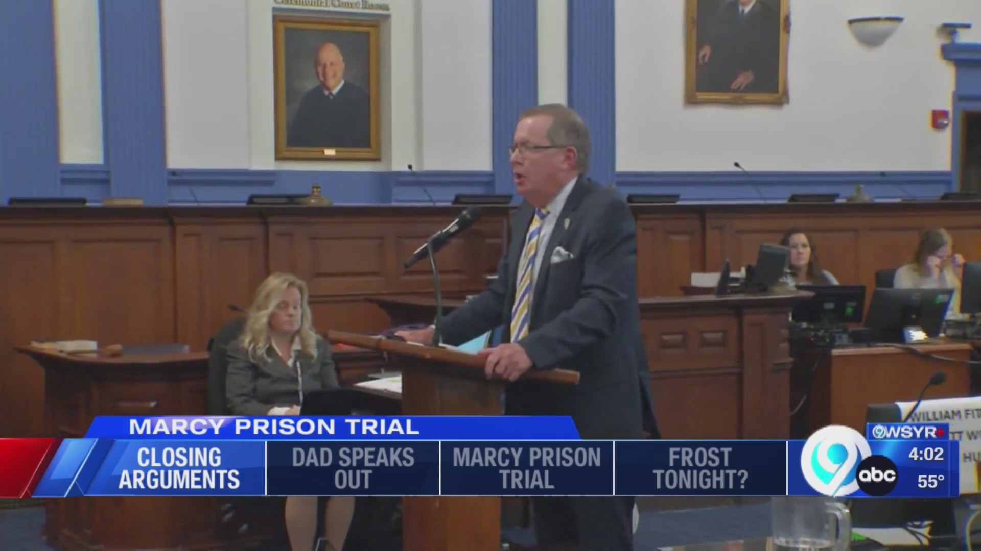 Closing arguments in Marcy Prison Trial – WSYR