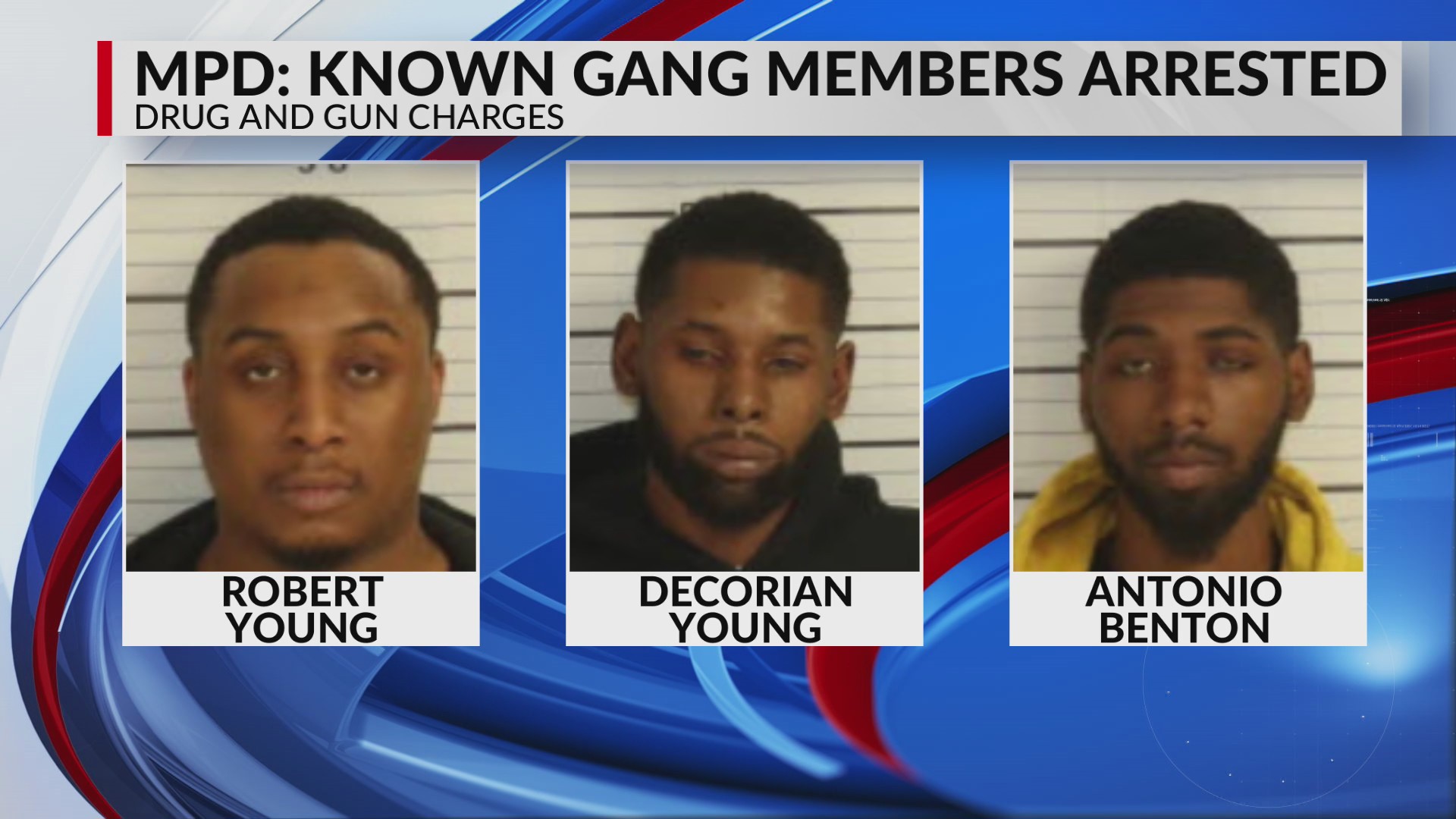 Memphis Police nab 6 gang members in Whitehaven bust – WREG.com