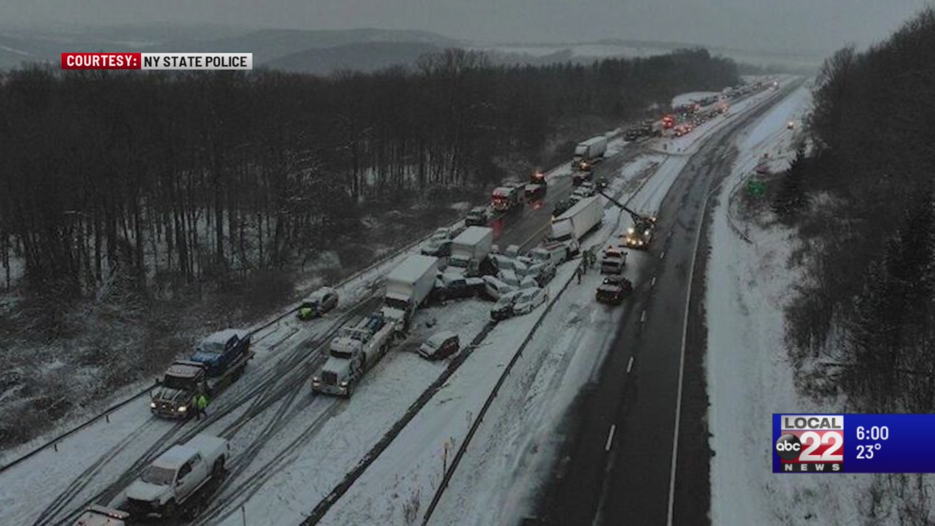 Icy weather leads to crashes in Vermont, New York – ABC22 & FOX44