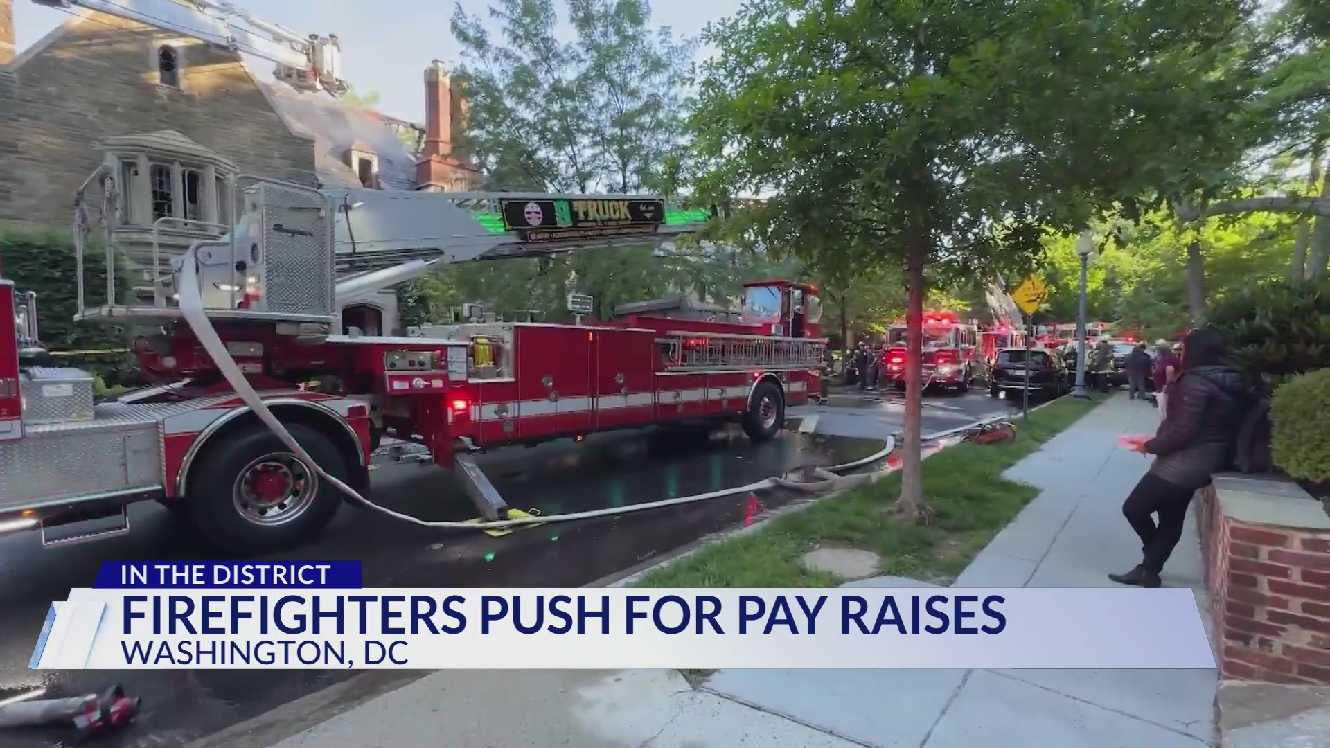 DC firefighters rally for pay raises in 2027 budget – DC News Now | DC ...