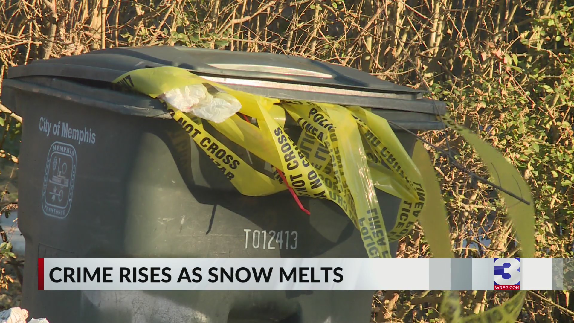 Crime reports in Memphis rise, as snow melts – WREG.com