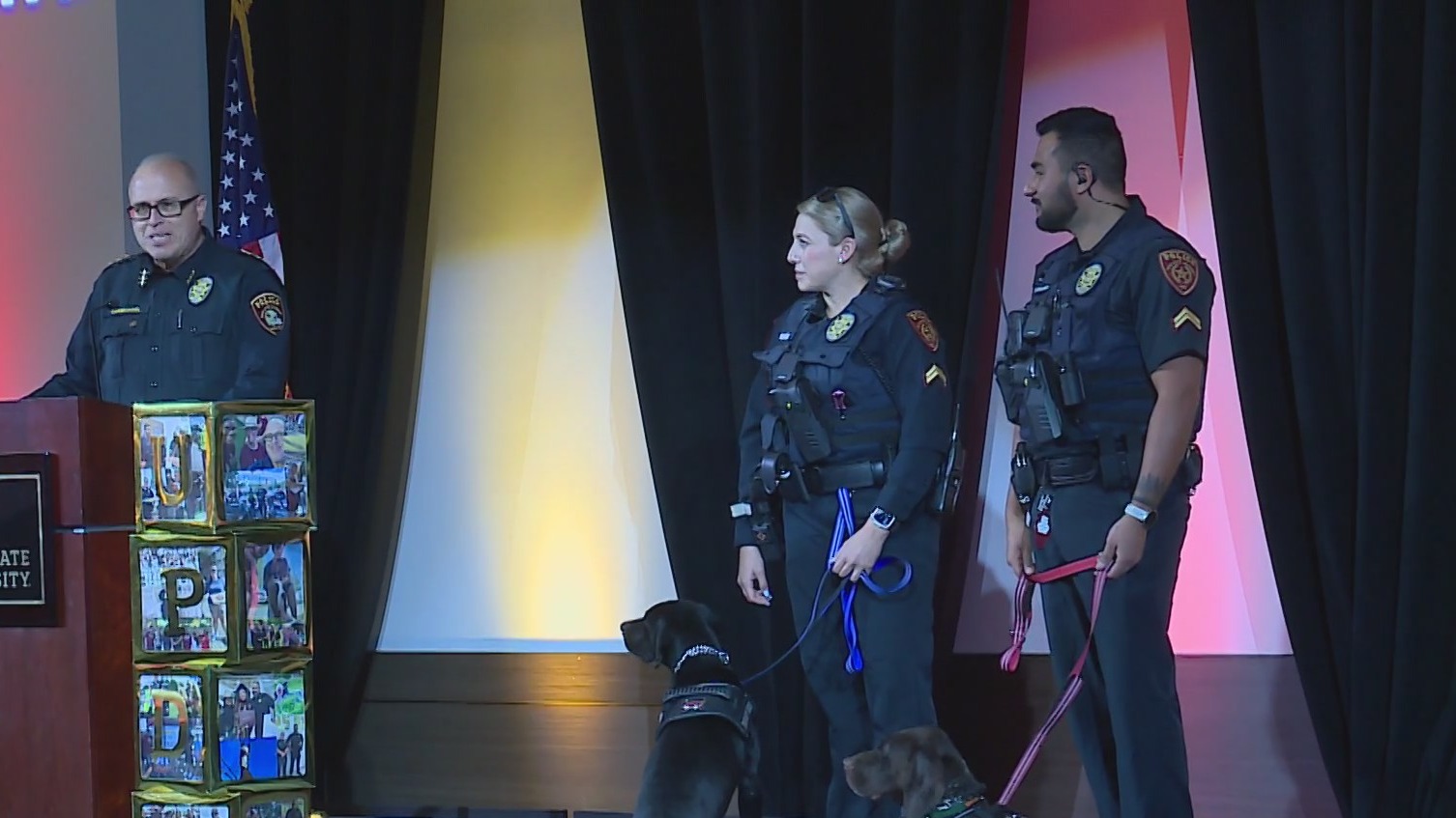 Texas State Police welcomes 2 new therapy dogs – KXAN Austin