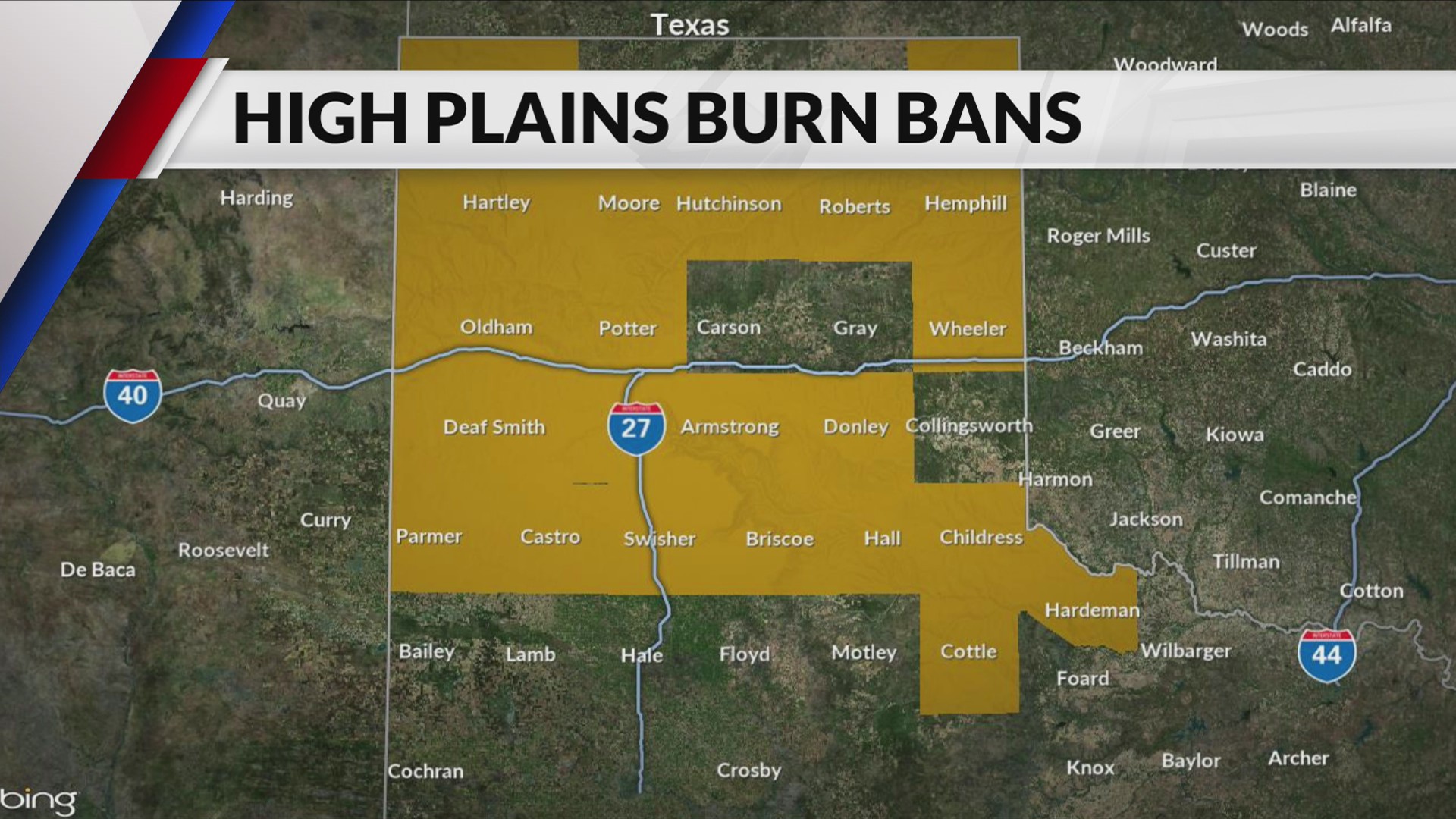 Potter County 90-day burn ban remains in effect until April 19 – KAMR ...