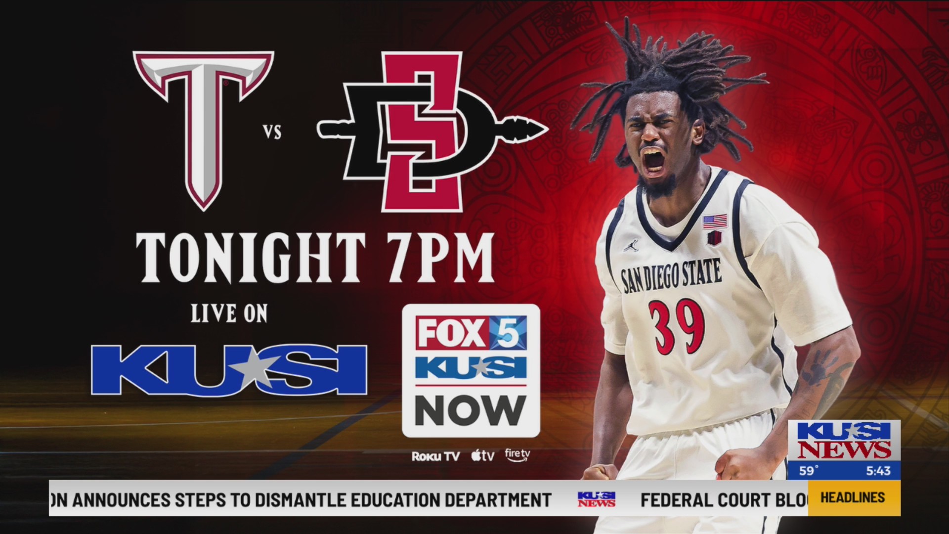11/18 Aztecs Men’s Basketball Pregame Show 5pm Preview – FOX 5 San ...