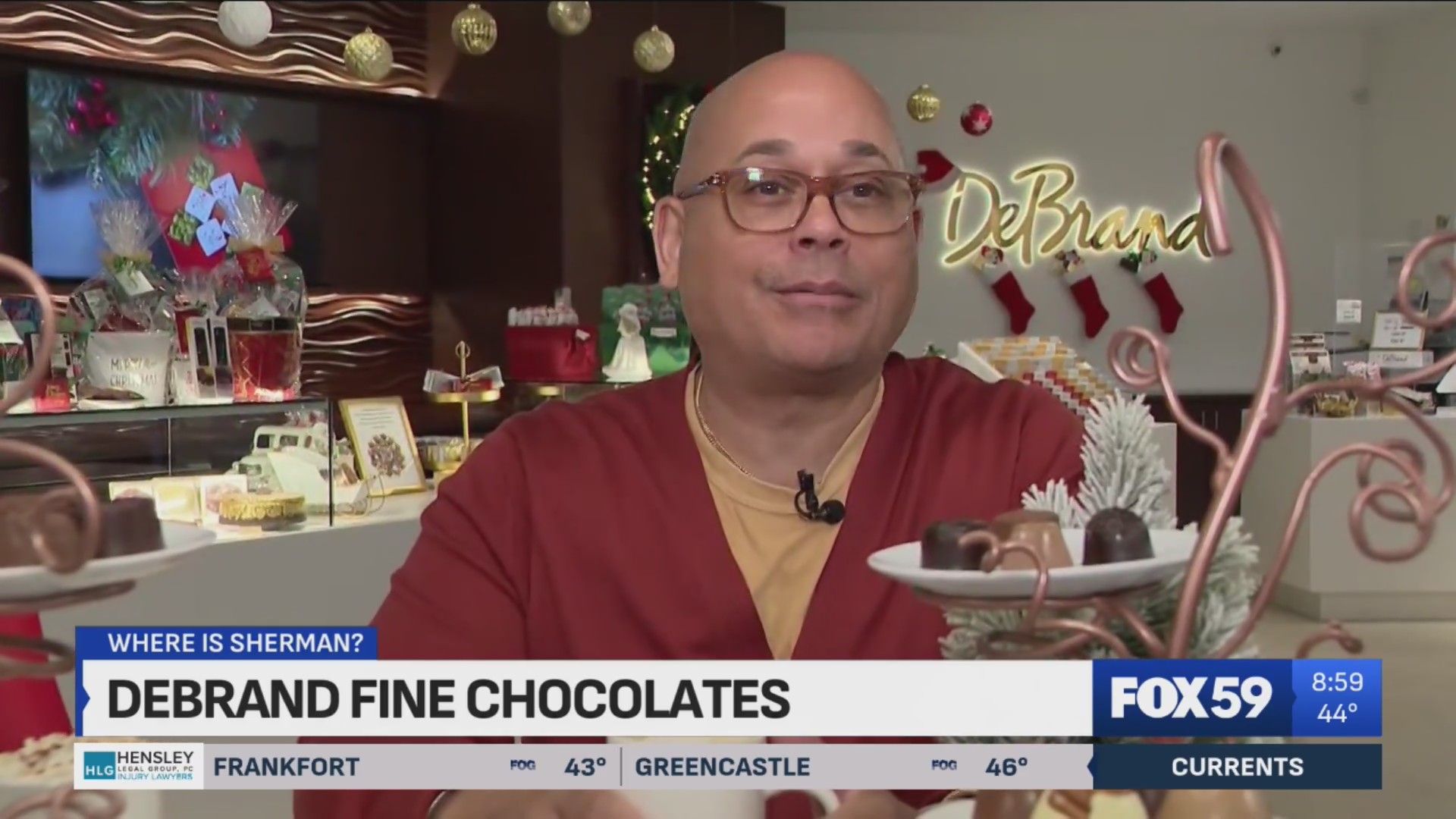 Where Is Sherman?: Debrand Fine Chocolates Part Two – Fox 59