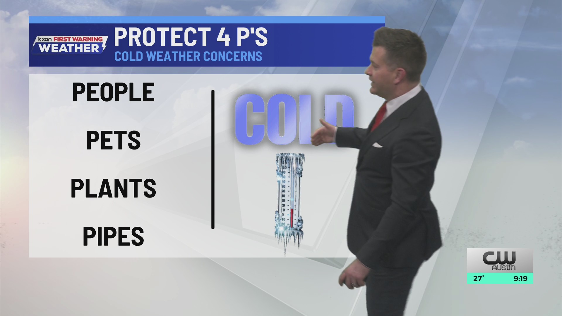Icy spots and dangerous cold before a gradual thaw | KXAN forecast (Jan ...