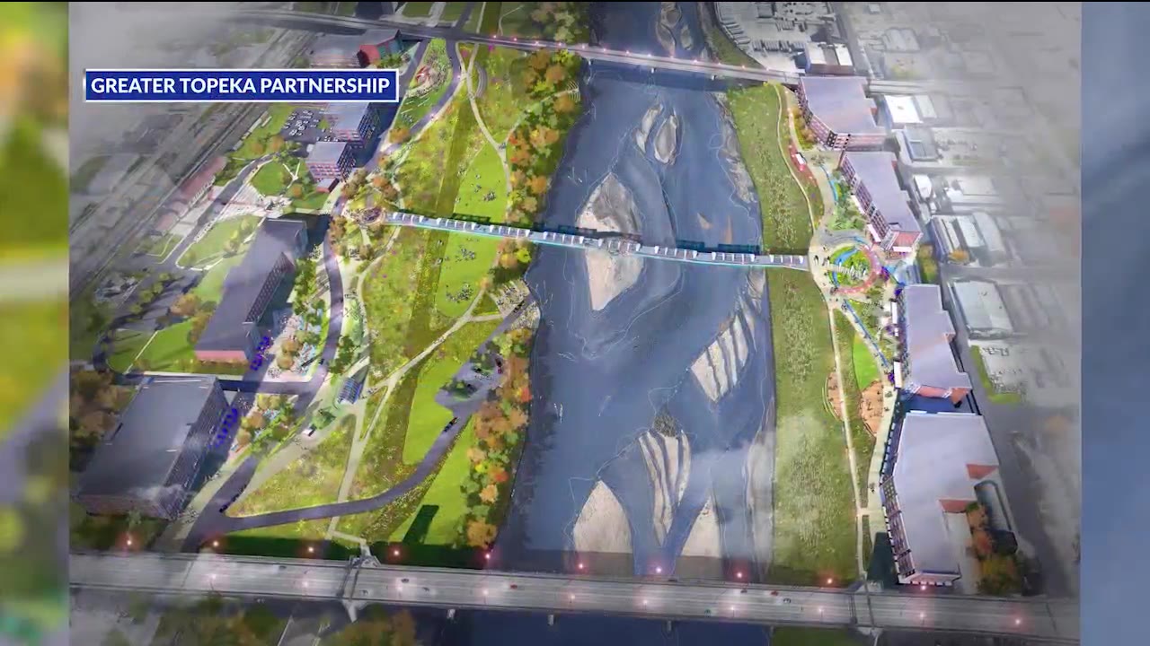 New ‘iconic pedestrian bridge’ set to be installed over Kansas River in ...