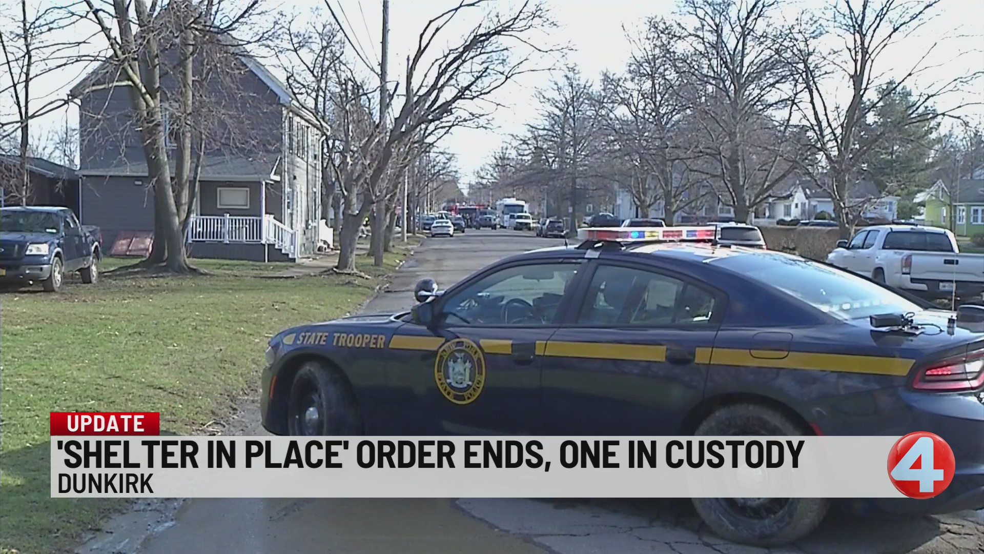 Dunkirk Police lift shelter in place order, 1 in custody – News 4 Buffalo