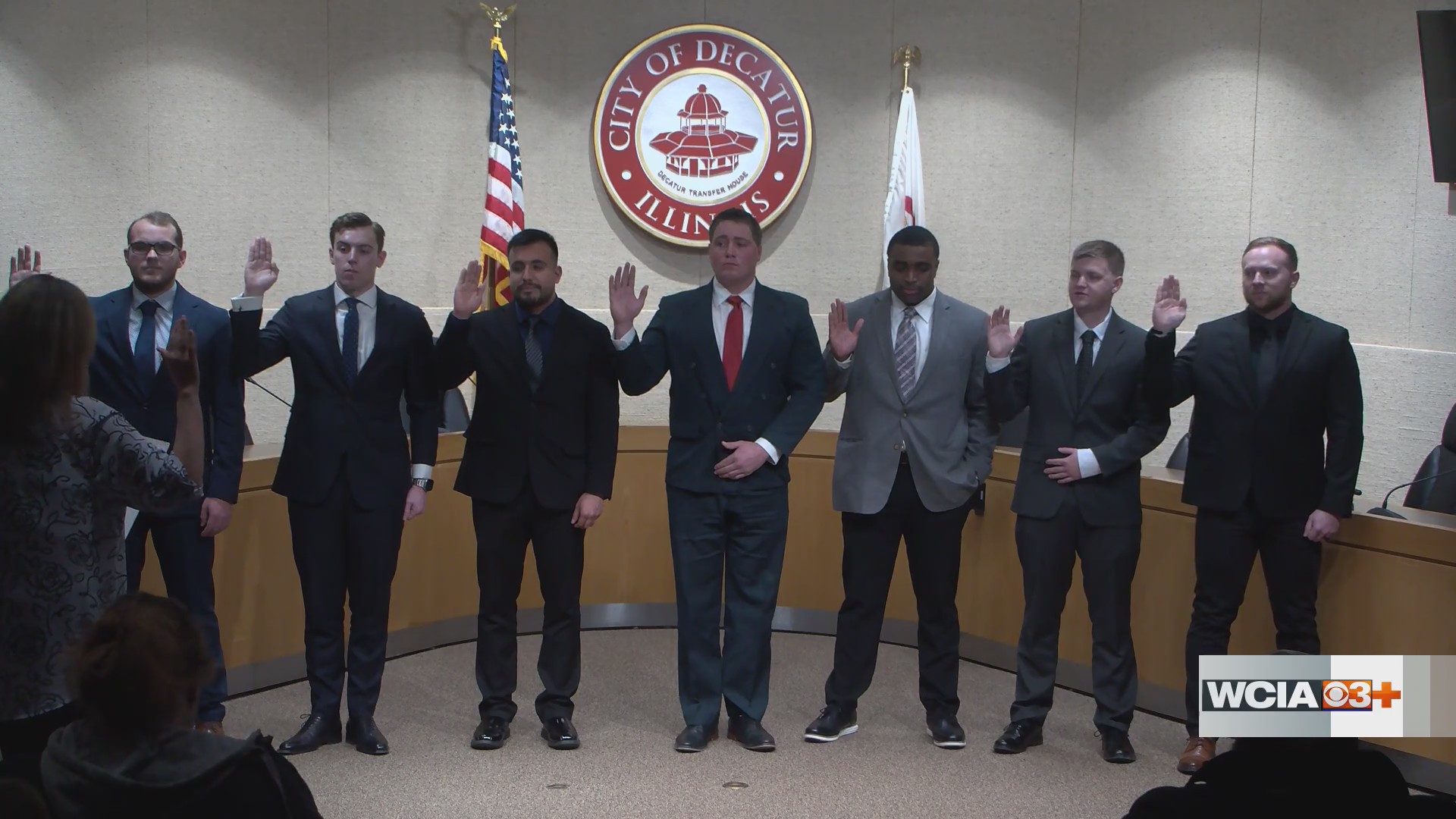7 new officers sworn into Decatur Police Dept. – WCIA.com