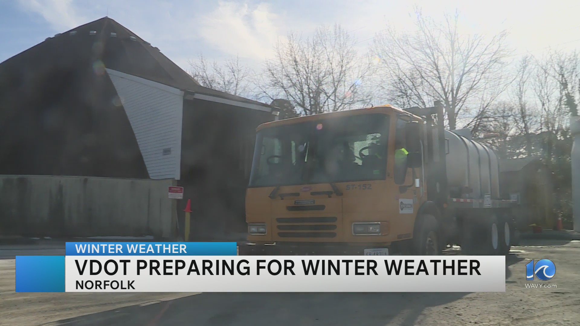 VDOT prepares for winter weather – WAVY.com