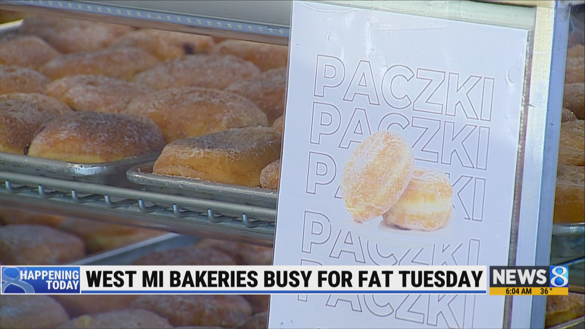 Sandy’s Donuts busy as Fat Tuesday begins – WOODTV.com