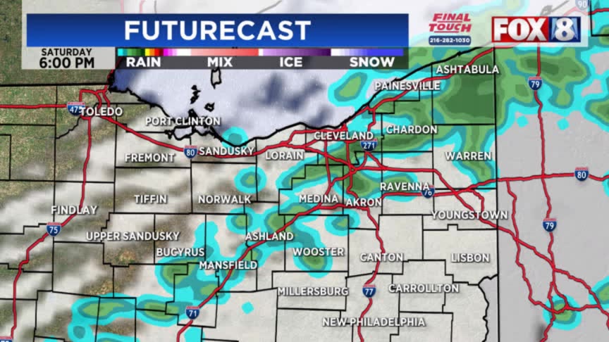 Forecast: Some areas start to see rain in NE Ohio – Fox 8 Cleveland WJW