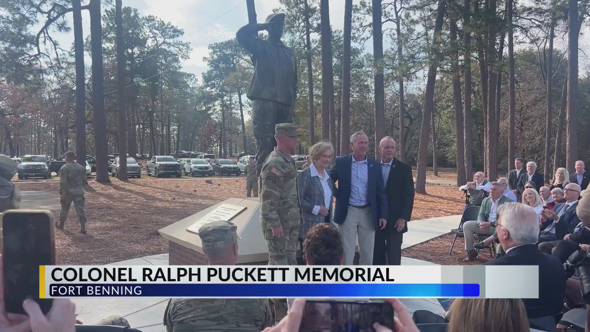 Col. Ralph Puckett Memorial unveiled at Fort Benning – WRBL