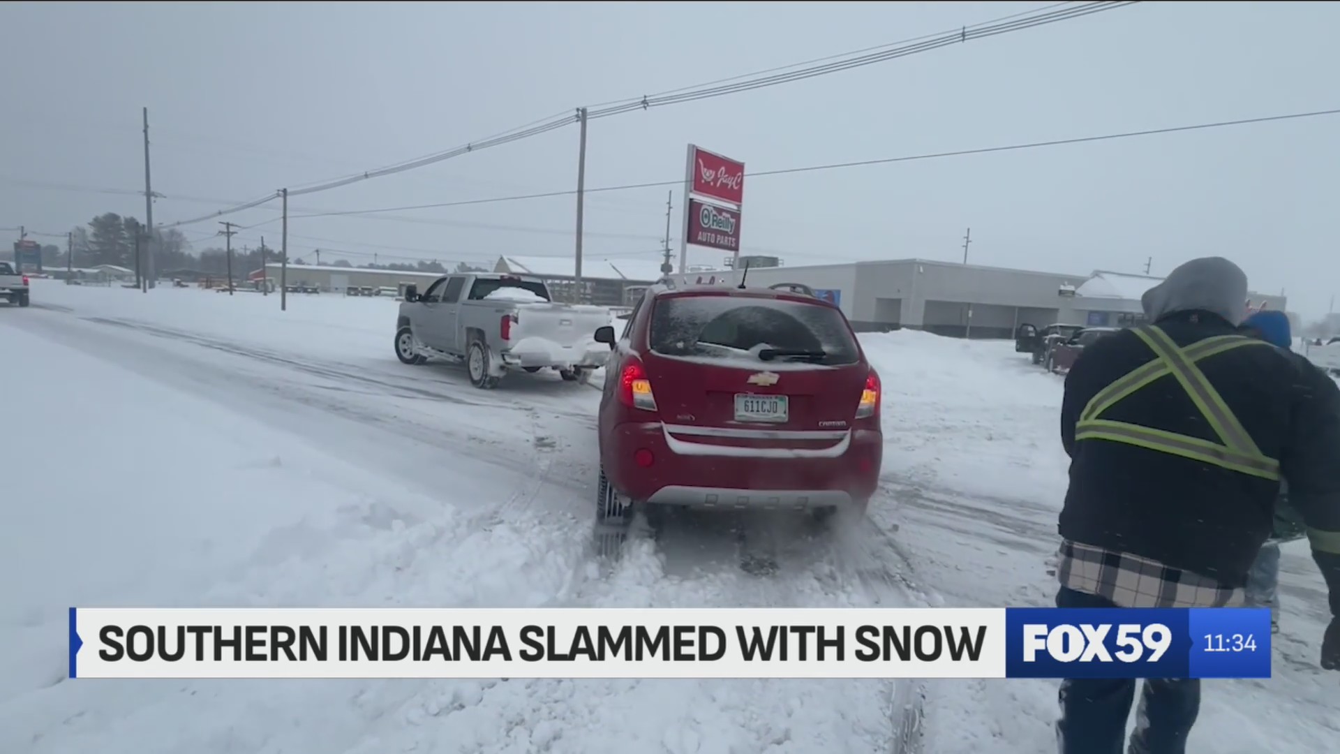 Southern Indiana slammed with snow – Fox 59