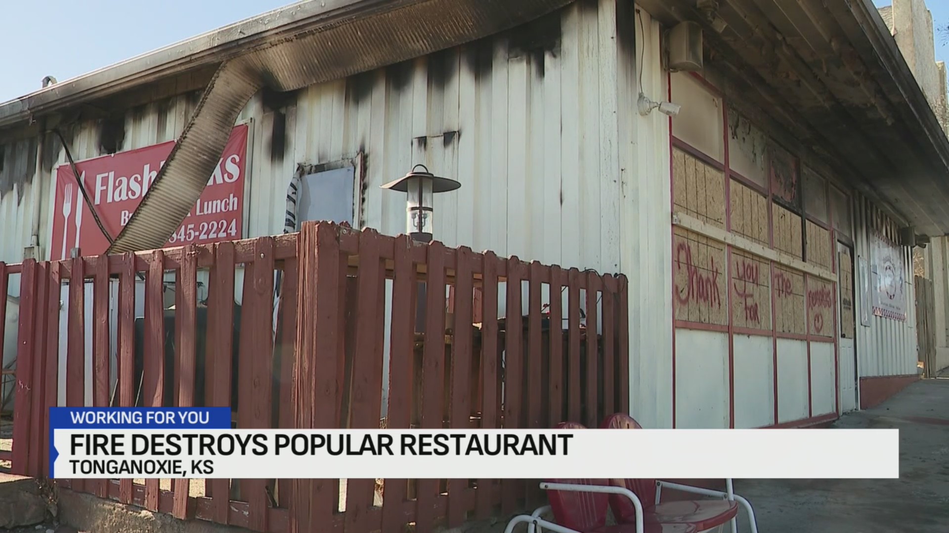 Beloved Tonganoxie restaurant, home destroyed in fire – FOX 4 Kansas ...