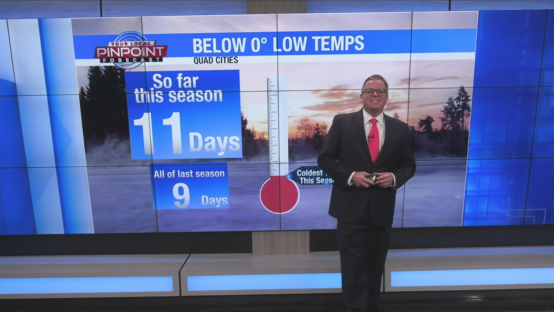Ann another below 0° low temp to the tally! – WHBF – OurQuadCities.com