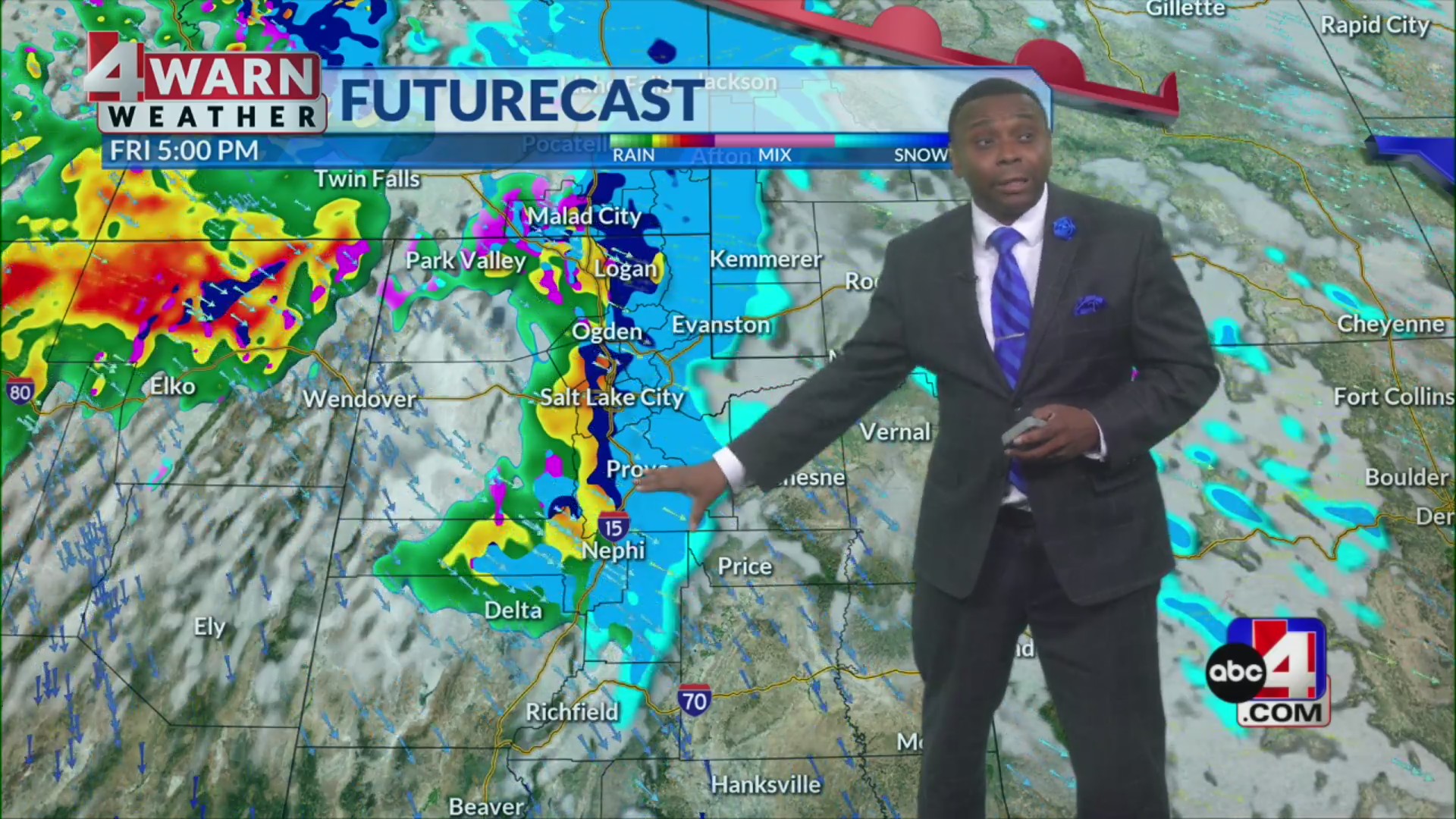 Winter storm warnings issued for the northern mountains of Utah ...