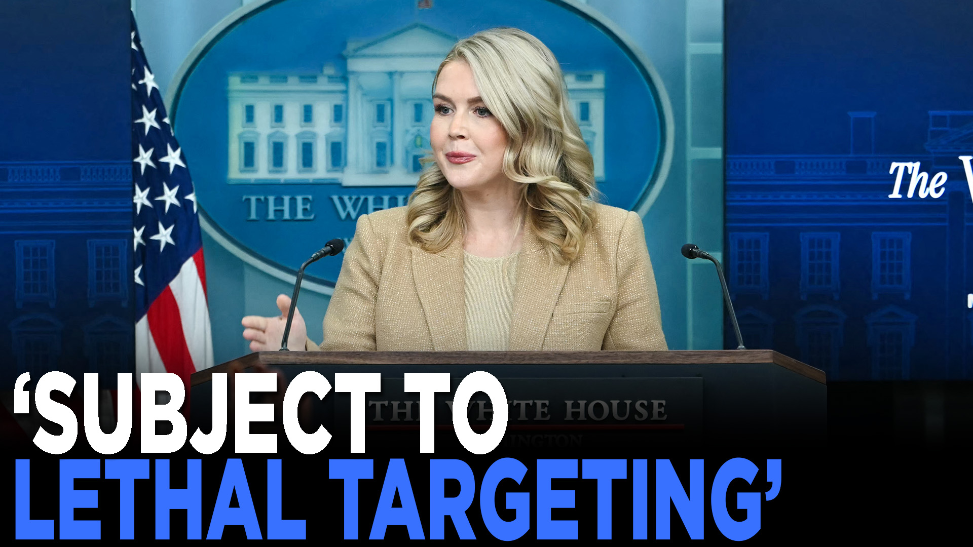 WH Defends Hegseth Authorization Of Second Boat Strike: ‘Well Within ...