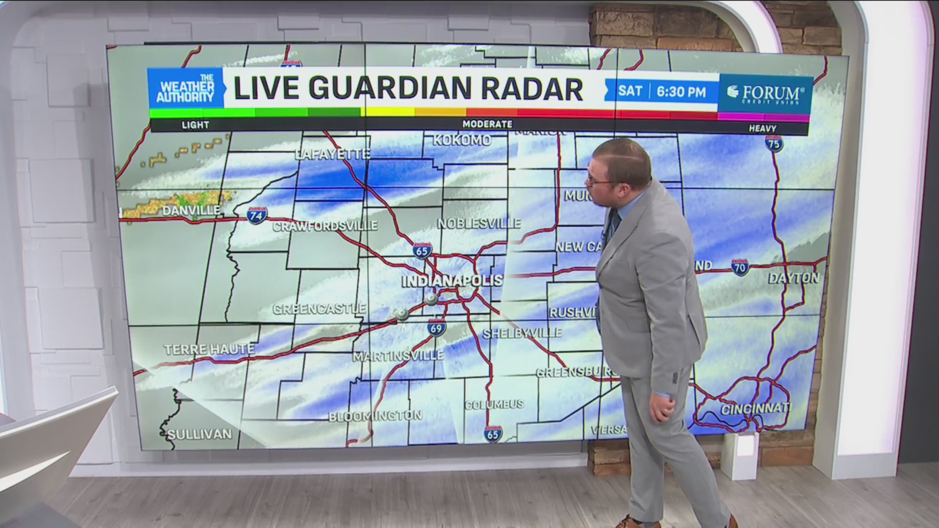 Meteorologist Adam Feick gives his winter forecast as Central Indiana ...