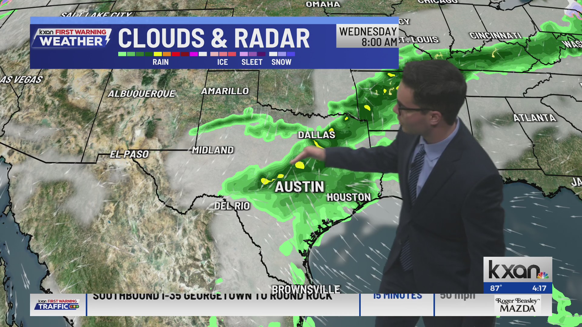 Numerous rounds of showers possible next week | KXAN Weather Forecast ...