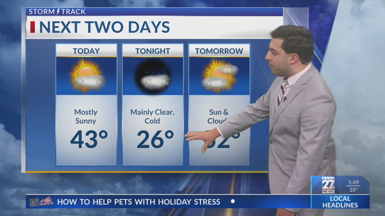 Morning Forecast, January 3, 2026 – KSNT 27 News