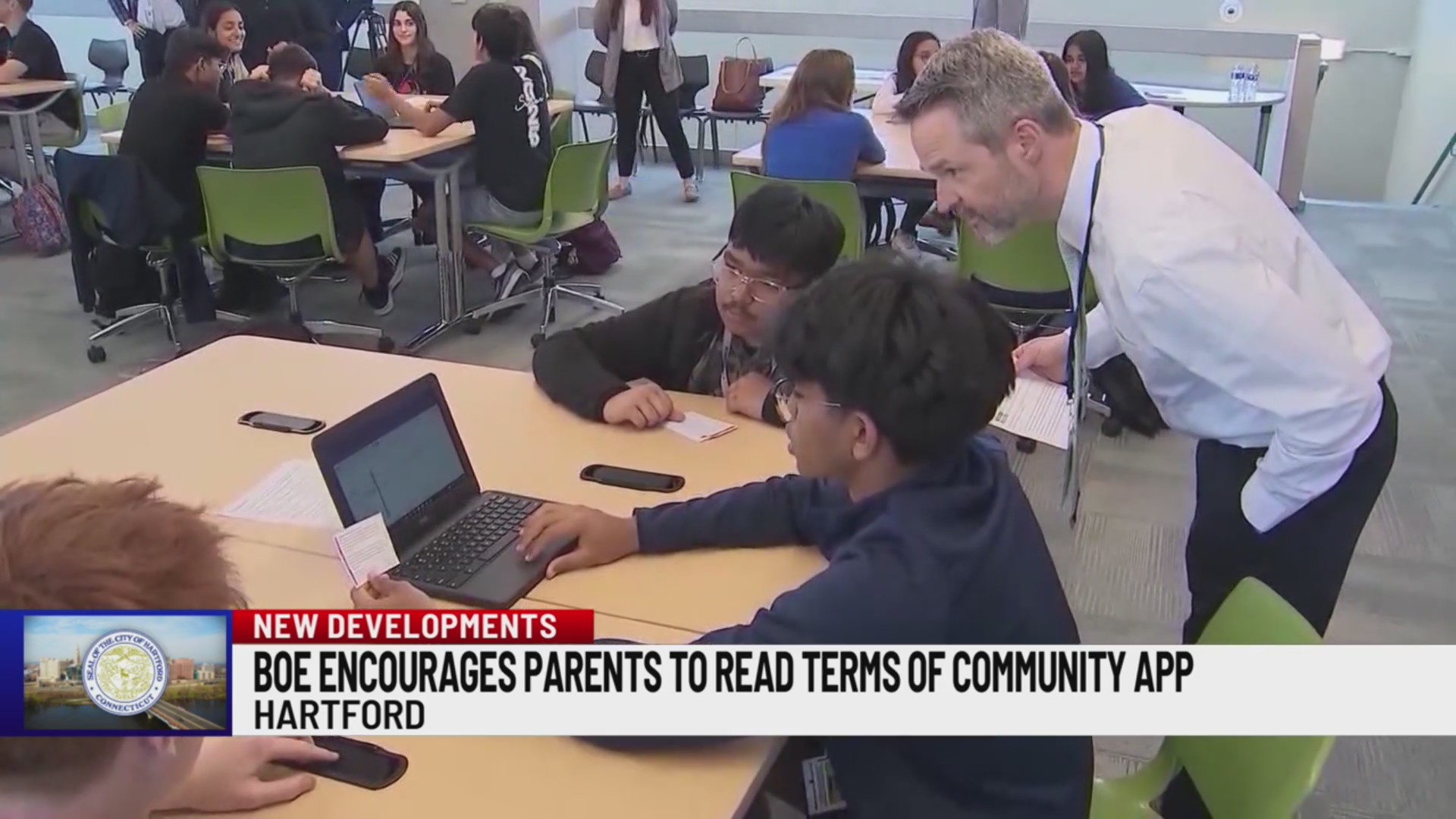 Hartford BOE encourages community to read terms and conditions of app ...