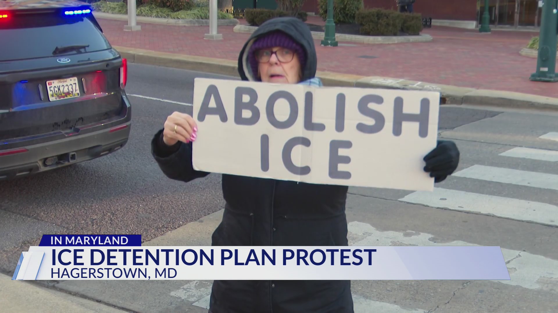 Hagerstown protesters rally against reported ICE plan to build ...