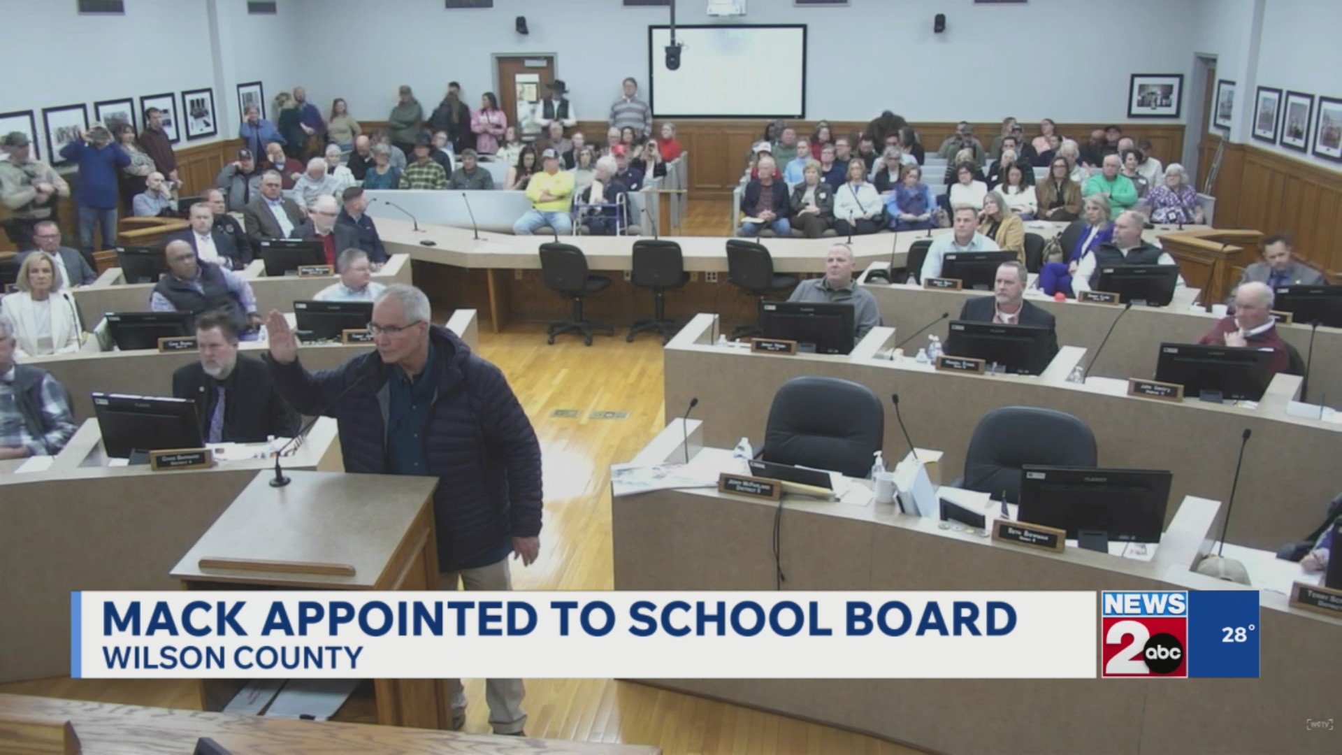 Kevin Mack appointed to Wilson County School Board – WKRN News 2