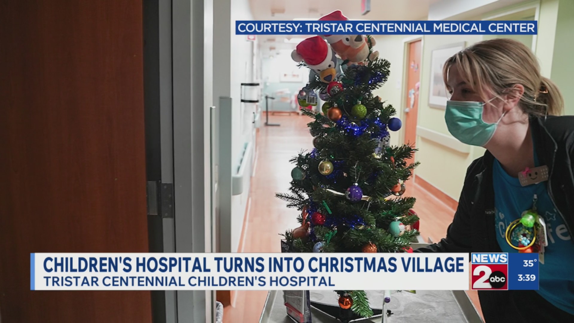 TriStar Centennial Children’s Hospital turns into Christmas village ...