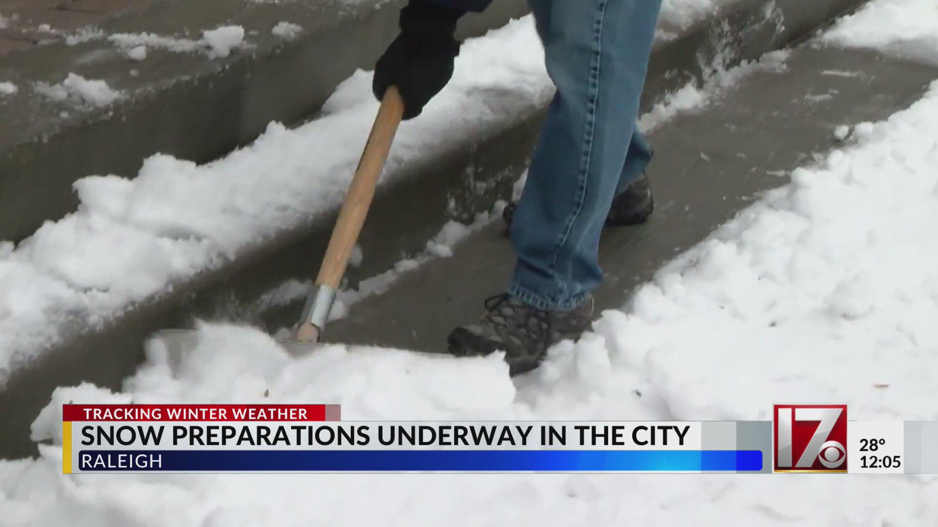 Snow preparations underway in Raleigh – CBS17.com