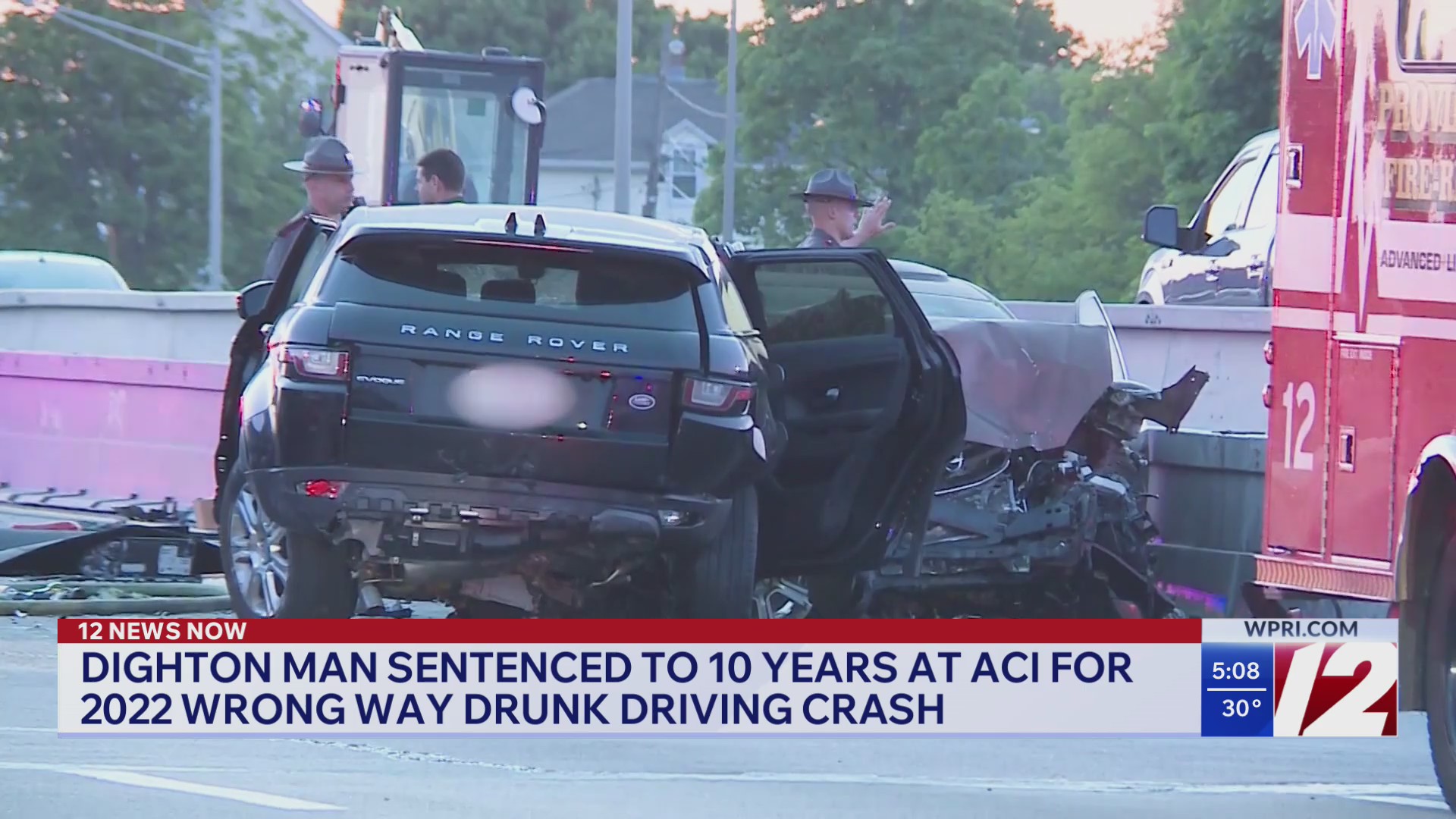 Dighton man sentenced to 10 years at ACI for 2022 drunk driving crash ...