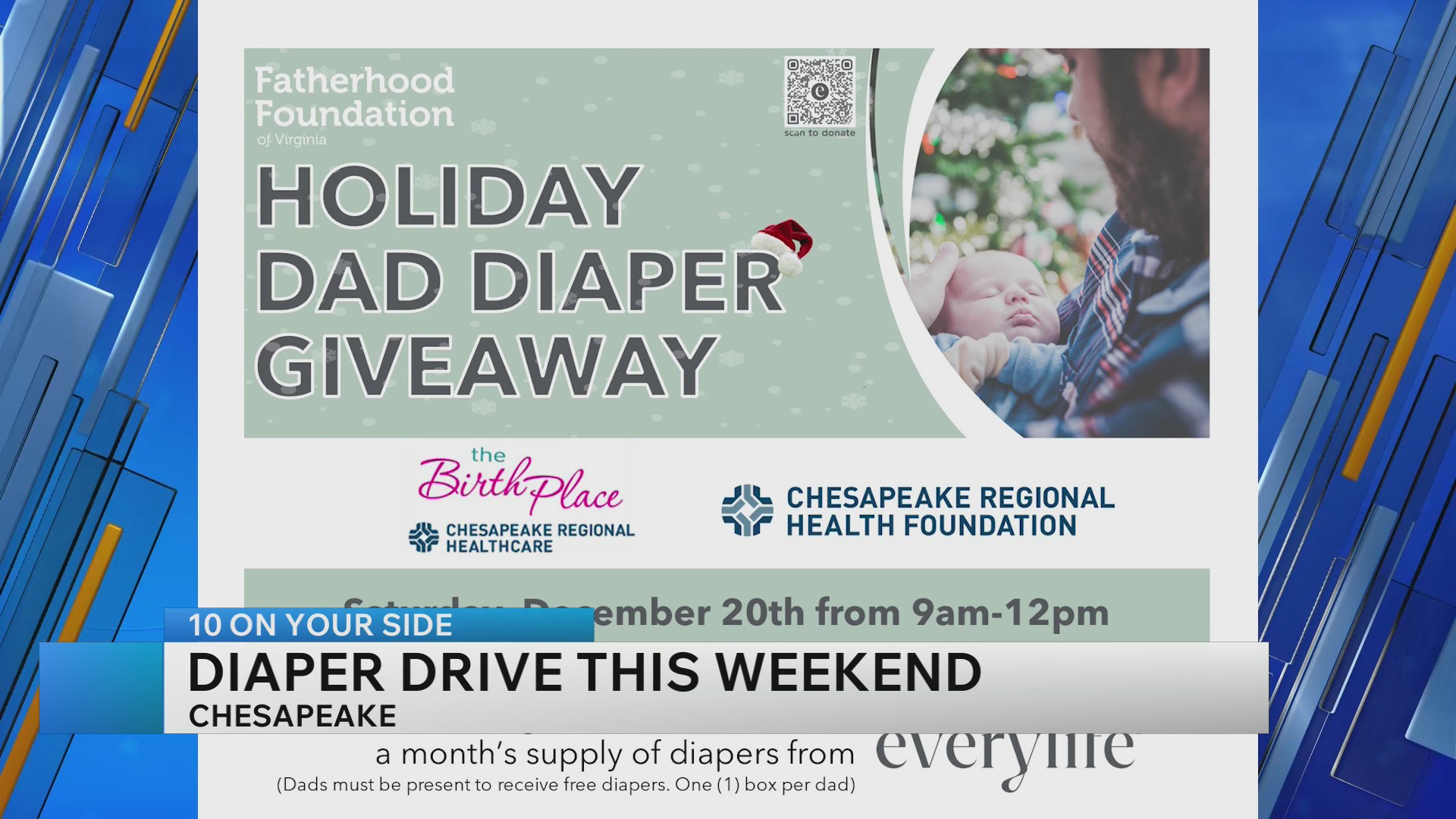Fatherhood Foundation of Virginia to host diaper giveaway – WAVY.com
