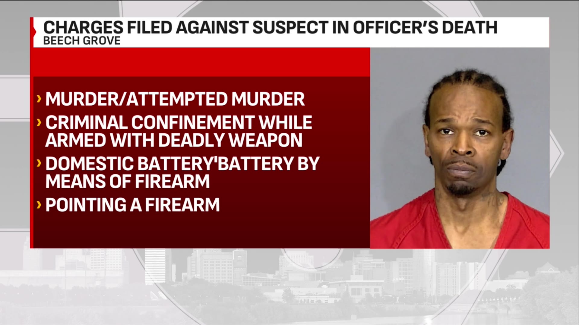 Murder, attempted murder charges filed against suspect in Beech Grove ...