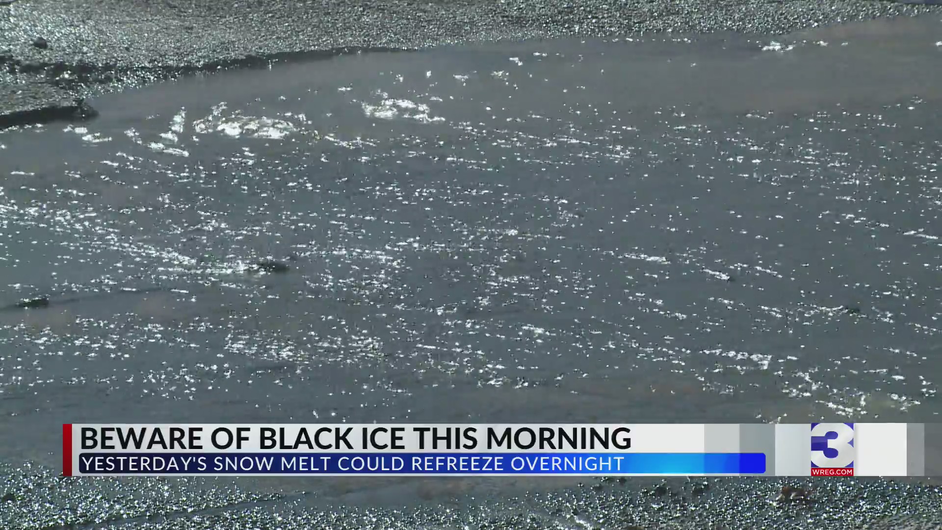 THP warns of potential black ice after winter storm – WREG.com