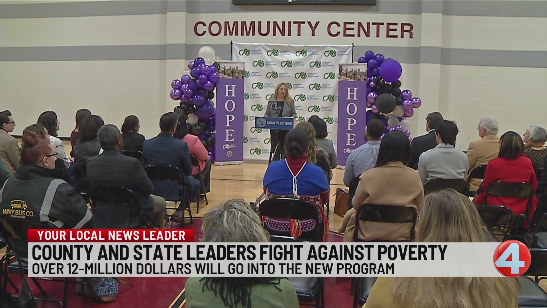 County and state leaders fight against poverty – News 4 Buffalo