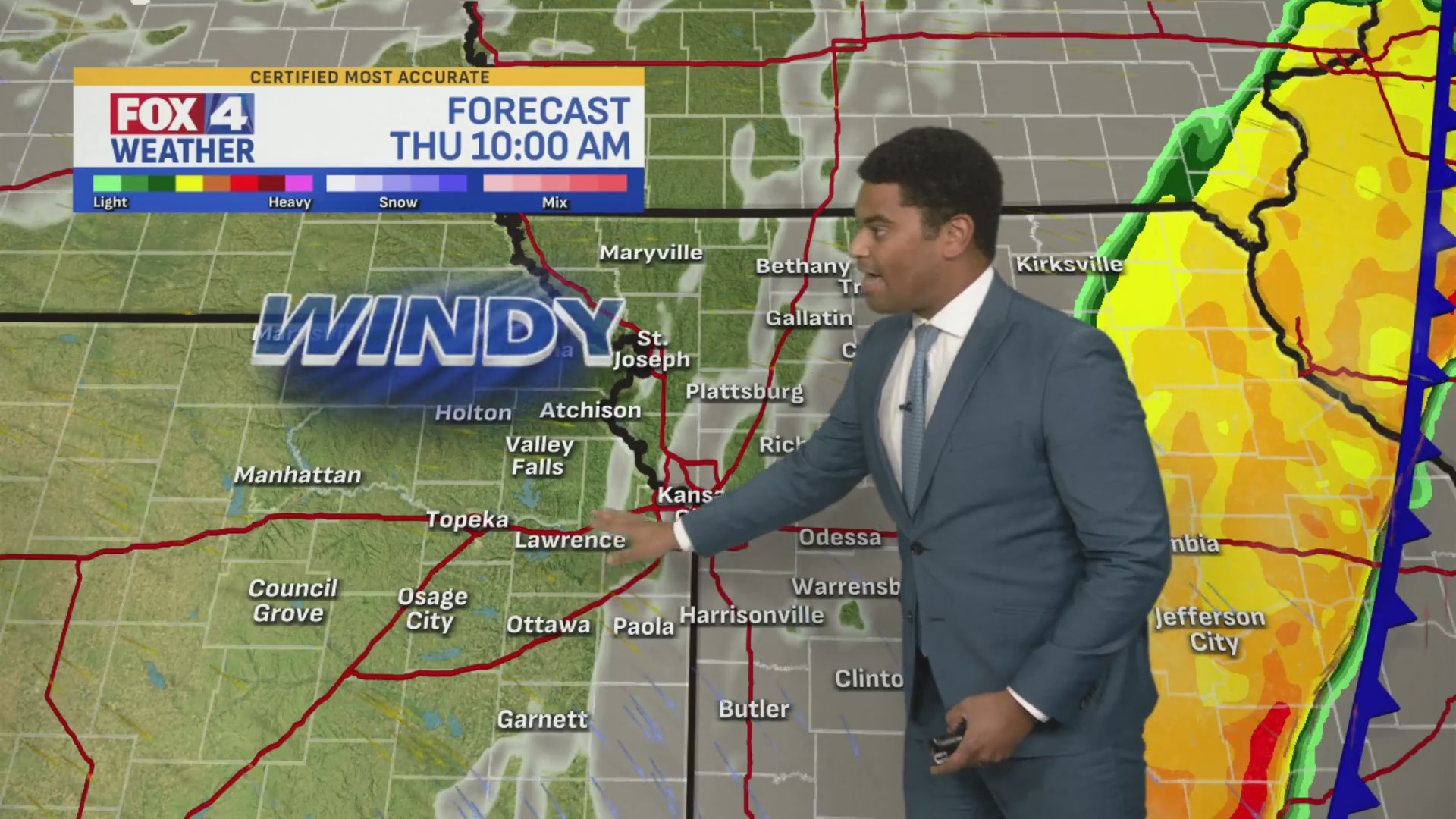 Warm Wednesday & windy Thursday – FOX 4 Kansas City WDAF-TV | News ...