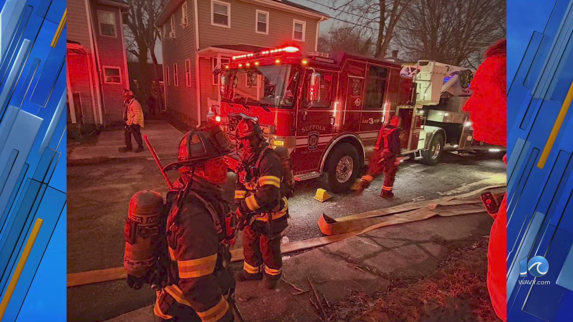 Fire damages attic of Suffolk home – WAVY.com