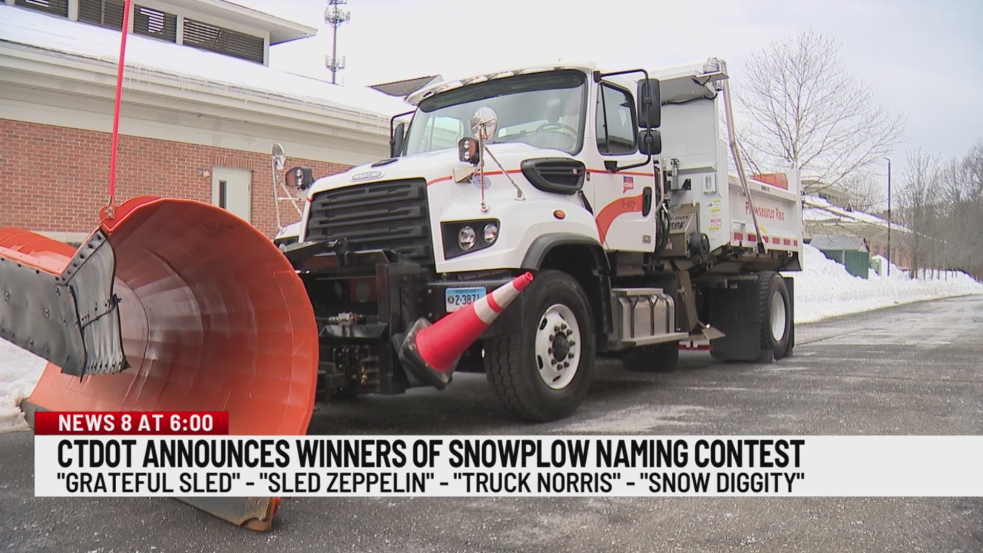 Winners of Connecticut’s snowplow naming contest revealed – WTNH.com