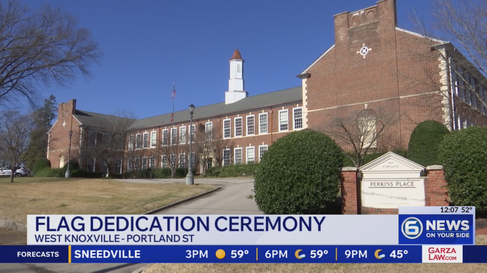 Flag dedication ceremony for East Tennessee Foundation – WATE 6 On Your ...