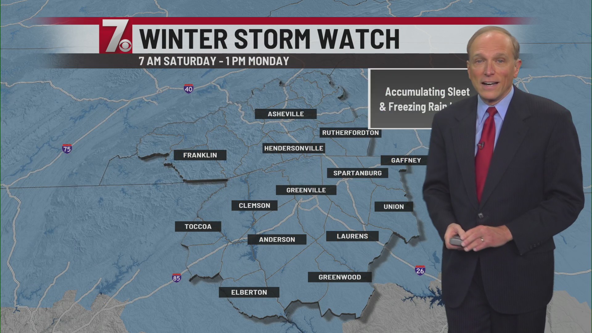 7Weather Thursday AM Forecast – WSPA 7NEWS