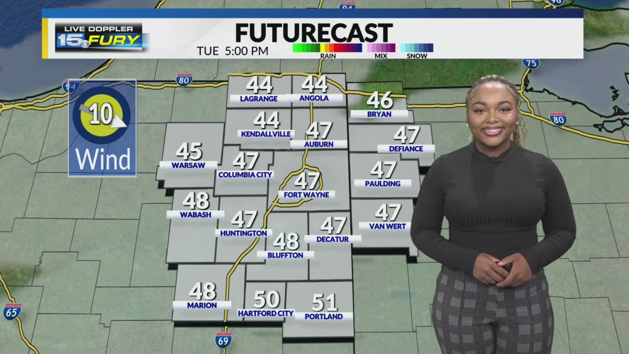 Holiday warmth sticks around for Christmas, 50s Friday – WANE 15