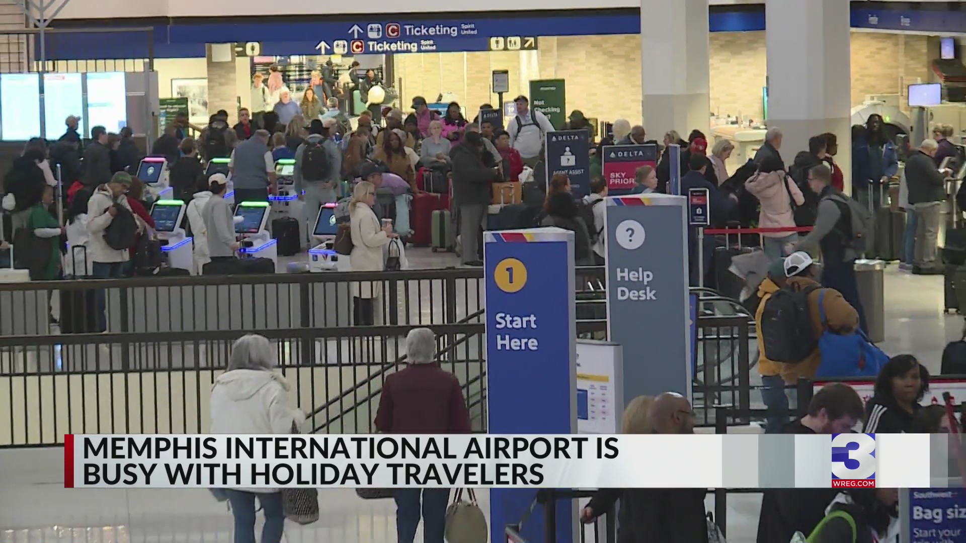 Holiday travelers flock to Memphis International Airport – WREG.com
