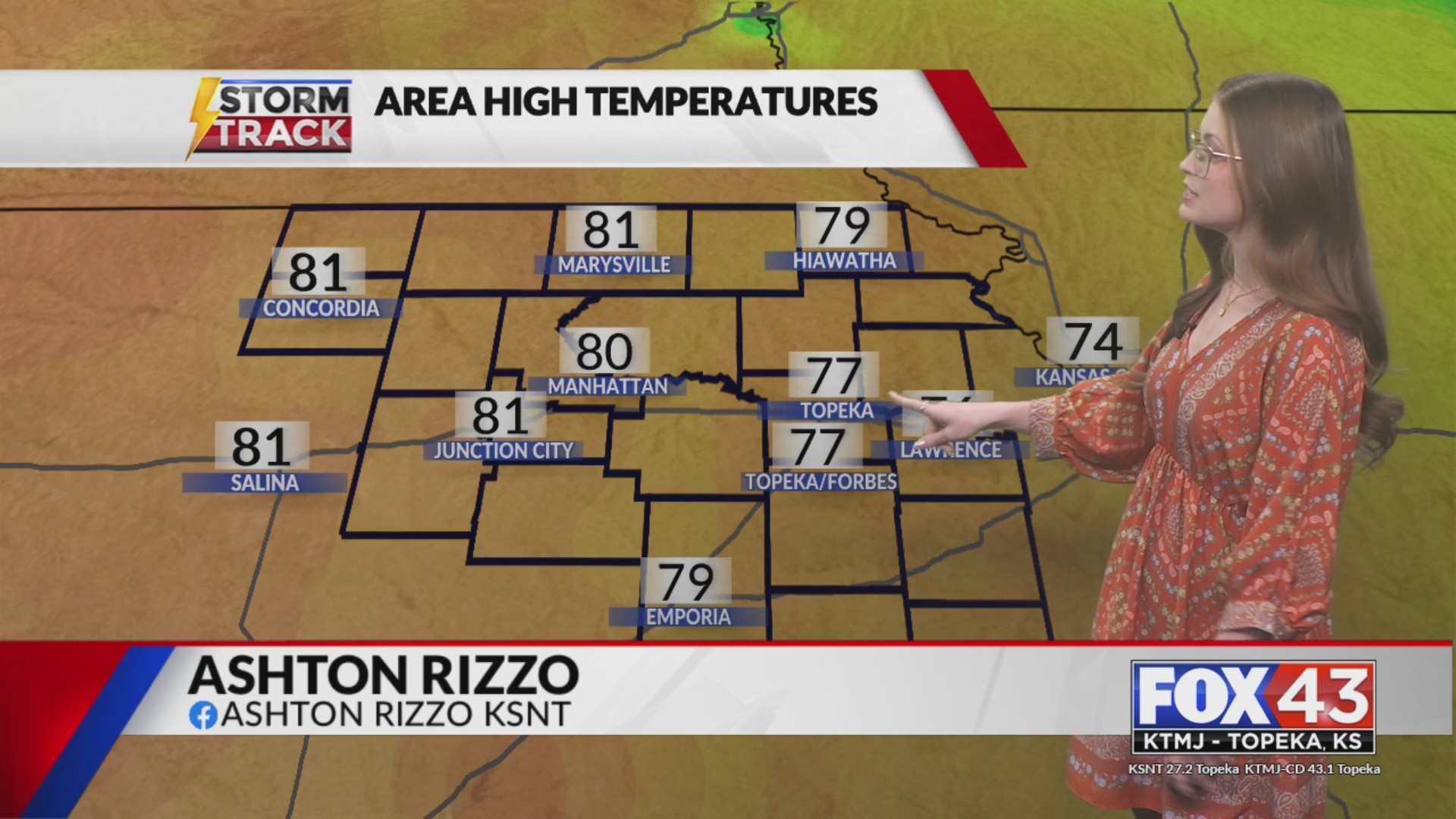 FOX 43 News @ 9P – March 18, 2026 – KSNT 27 News