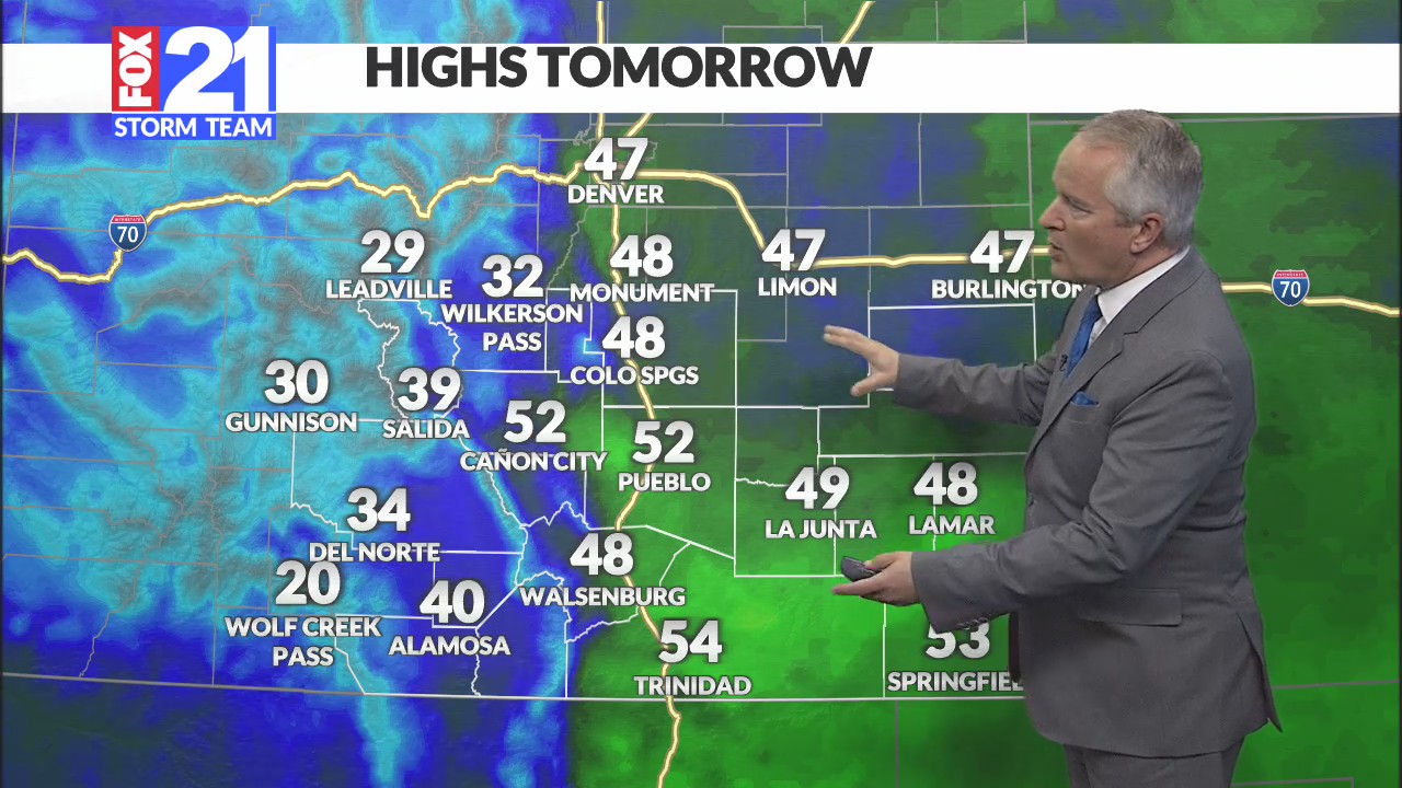 Storm Team Forecast – FOX21 News Colorado